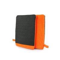 China Orange Auto Clay Mitt Nano Skin Wash Mitt for Car Washing 21.5x14.5cm for sale