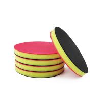 China 130mm 150mm Pink 80mm Car Clay Pad for Car Washing and Polishing 5pcs for sale
