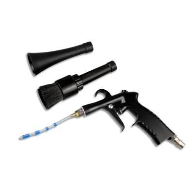 China BT-7007BB Tornado Air Blow Out Cleaning Gun Casting Aluminum Body Tube Type 3 Adaptors for sale