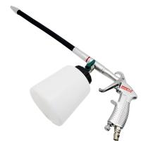 China Flexible Car Foam Wash Gun Silver Forged Aluminum 7004 Cleaning Spray Gun for sale