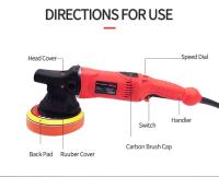 China AC DA Dual Action Polisher For Car Detailing Customized Size for sale
