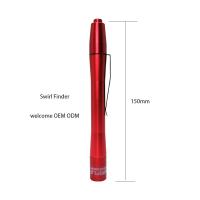 China Customized Red Swirl Finder Light 65g Aluminum Cree XP-G LED for Car Polishing Paint Inspection for sale