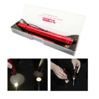 China Customized Red Swirl Finder Light 65g Aluminum Cree XP-G LED for Car Polishing Paint Inspection for sale