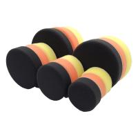 China Microfiber 6 Inch Customized Car Polishing Pads In Medium Heavy Grades for sale