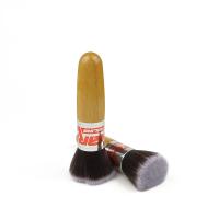 China Wooden Hair Brush with 3cm Natural Bristles 10.5cm Length for Gentle Detangling and Styling for sale