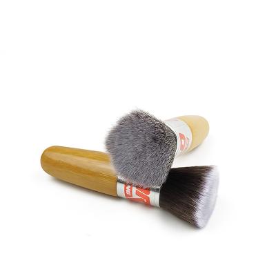 China Soft Car Wash Brush with Wood Handle 10.5cm for Automotive Dashboard Cleaning for sale