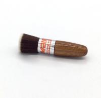 China Soft Car Wash Brush with Wood Handle 10.5cm for Automotive Dashboard Cleaning for sale