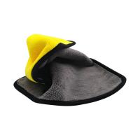 China Soft Durable Yellow Car Wash Microfiber Towels 40x40cm 300GSM Drying Towel for sale