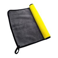 China Durable Blister Packaged Automotive Cleaning Towels In Customized Black for sale