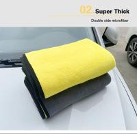 China 160cm x 60cm Car Cleaning Microfiber Cloth High Water Absorption Towel for sale