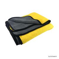 China Brilliatech 160x60cm Microfiber Car Drying Towel 30x30cm Auto Wash Cloth for sale