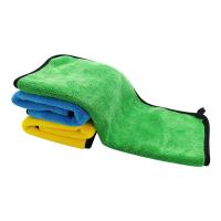 China Scratch Free Red Car Detailing Microfiber Towels S M L Size 30cm 40cm Square for sale