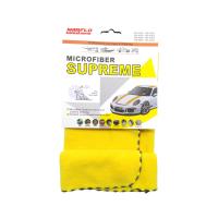 China 30x30cm Yellow Microfiber Towels for Car Detailing 300gsm 70 Polyester 30 Polyamide for sale