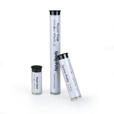 China Custom Grey Epoxy Putty Stick 57g Tube Package Repair Adhesive Sealing 30 Min Curing for sale