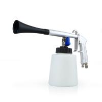 China Adjustable Multi-Pattern Car Washing Gun with Standard Garden Hose Connector Black for sale