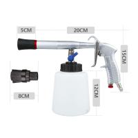 China Leak Proof Car Wash Pressure Gun 1L Foam Lance Standard Garden Hose Connector 10-15M for sale