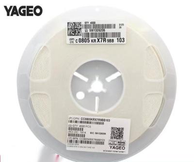 China MLCC Ceramic Multilayer Capacitors 0805 Coating Meature X7R 103K / 50V for sale
