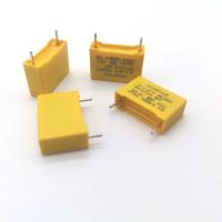 China Safety Metallized Polypropylene Capacitor 0.1uF 275V 310V Used For Across The Line for sale