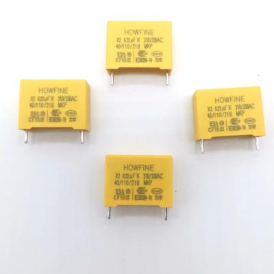 China Reduction Voltage X2 Safety Capacitor 0.22uF / 275V / 310V / 330V for sale