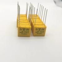China P15mm L25mm Polypropylene Film Capacitor X2 0.33UF / 310VAC for sale
