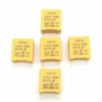 China Reduction Voltage Metallized Polypropylene Capacitor MPX 474K 310VAC P10mm L4mm for sale