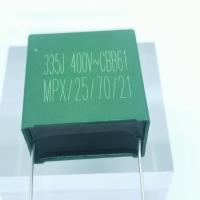 China New Run Metallized Polypropylene Film Capacitor CBB61 335J / 400V P20mm for sale
