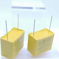 China Yellow Color Metallized Polypropylene X2 Safety Capacitor 475K 310V for sale