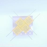 China Metallized Polypropylene X2 Safety Capacitor 125K 310V Yellow Color for sale