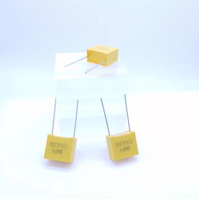 China Electronic Lighting Resonance Capacitor 124J / 630V P15mm 0.12uF for sale