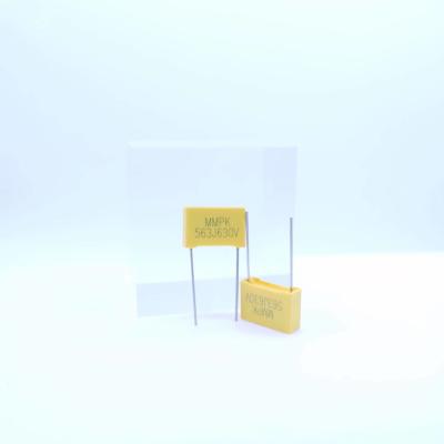 China 563J / 630V P15mm Resonance Capacitor Metallized Polypropylene Film for sale
