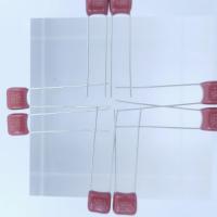 China Mini Metallized Polyester Film Capacitor CL21X 563J / 100V P5mm for sale