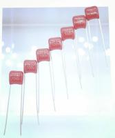 China Mini Metallized Polyester Film Capacitor CL21X 563J / 100V P5mm for sale