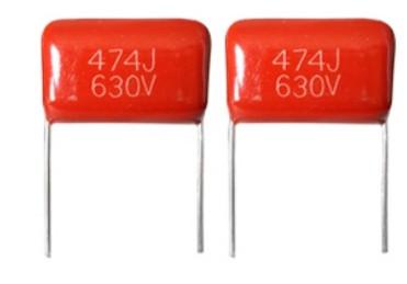 China Durable 0.47uF Metallised Polyester Capacitors , Anticorrosive Poly Film Capacitor for sale