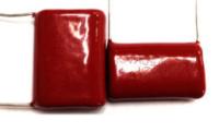 China 1.6UR Rustproof Metallised Polyester Film Capacitor CL21 684J400V for sale