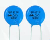 China Voltage Proof Antirust Zinc Oxide Varistor , 14D471K MOV Electronic Component for sale