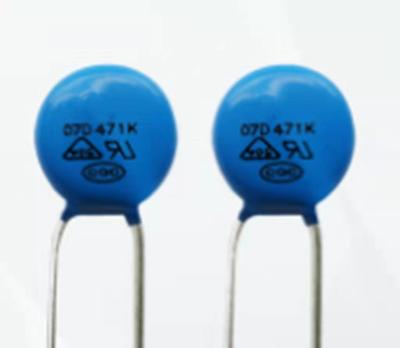 China Multifunctional 7D471K Varistor ZNO Waterproof For Automotive Electronics for sale