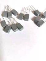 China Stable Fireproof 1uf Polyester Capacitor , Voltage Proof Poly Film Capacitor for sale