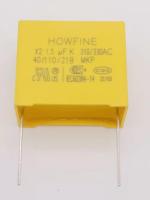 China 275V High Voltage Metallised Polypropylene Film Capacitors Zinc Alloy P27.5mm for sale