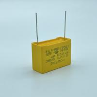 China Heatproof Pitch 22.5mm X2 Safety Capacitor Fire Retardant Yellow Color for sale