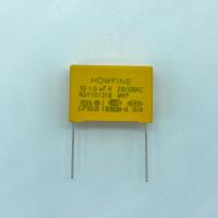 China Heatproof Pitch 22.5mm X2 Safety Capacitor Fire Retardant Yellow Color for sale