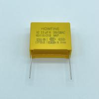 China UL 2.5uF Metallized Polypropylene Capacitor , Voltage Proof Plastic Film Capacitor for sale