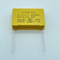 China CQC 1.8uF Metalized Polypropylene Film Capacitor , Multipurpose SMD X2 Capacitor for sale