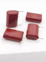 China Antirust Red Metallized Polypropylene Film Capacitor CBB21 155J400V for sale