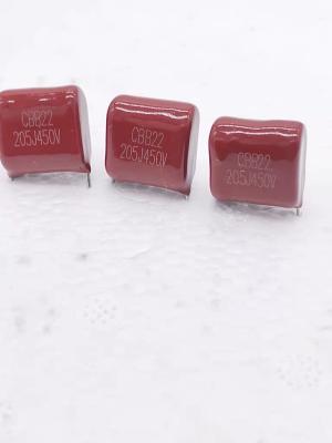 China 2uF Heatproof Metallised Polypropylene Film Capacitors 450V High Voltage for sale