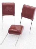 China Flameproof Red MPP Film Capacitor , Antirust Metallized Polypropylene Capacitor for sale
