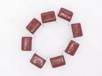 China Durable Fireproof Plastic Film Capacitor , 0.22uF Metallized Polypropylene Capacitors for sale