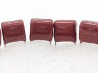 China CBB22 224J630V Metallized Polypropylene Film Capacitor For Lighting P10mm for sale