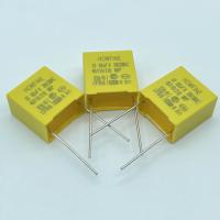 China MKP 0.82uF X2 Safety Capacitor Solvent Resistant Epoxy Resin for sale