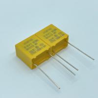 China Voltage Proof MPX MKP X2 Capacitor , 0.47UF Metalized Plastic Film Capacitor for sale