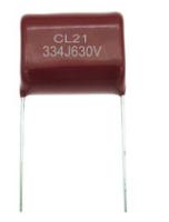China 630V DC Voltage Proof Metal Film Capacitor MKT Anti Insulation for sale